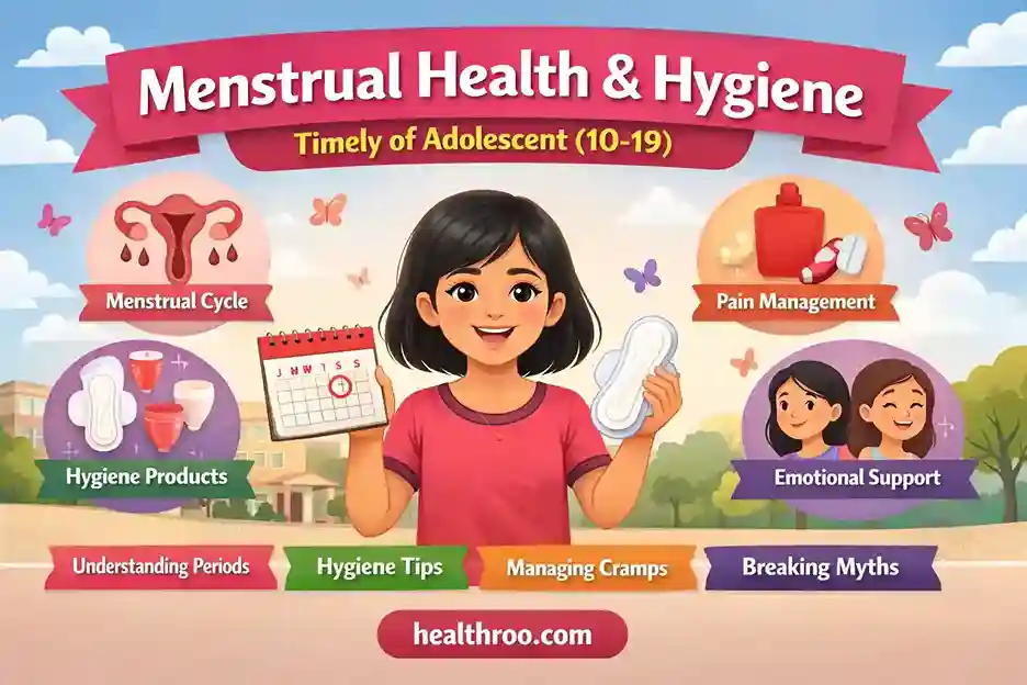 Menstrual health and Hygiene Timely of adolescent (10-19)